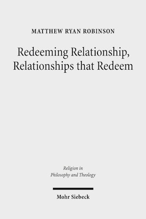 Redeeming Relationship, Relationships That Redeem - Reading Religion